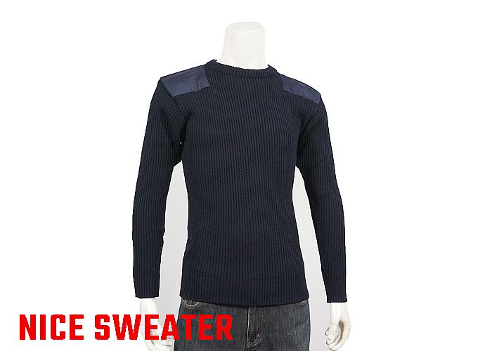 Navy Blue Commando Uniform Police Sweater