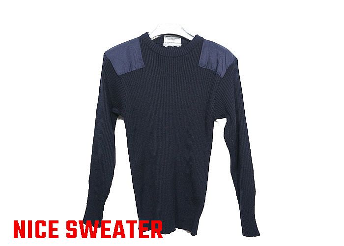 Navy Blue Commando Uniform Police Sweater